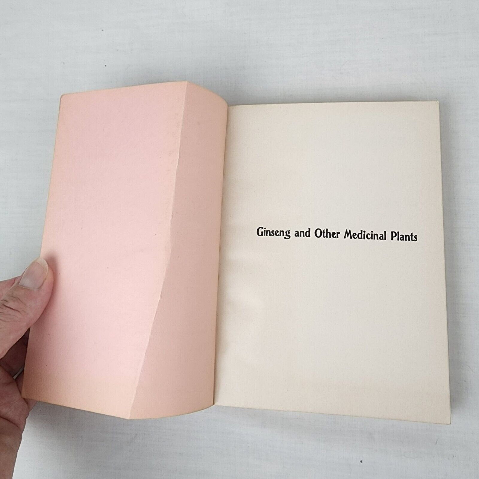 Ginseng and Other Medicinal Plants Paperback Reference Guidebook A. R ...