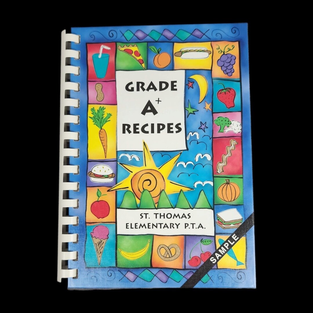 St. Thomas Elementary School Cookbook Ben Lomond California - Etsy