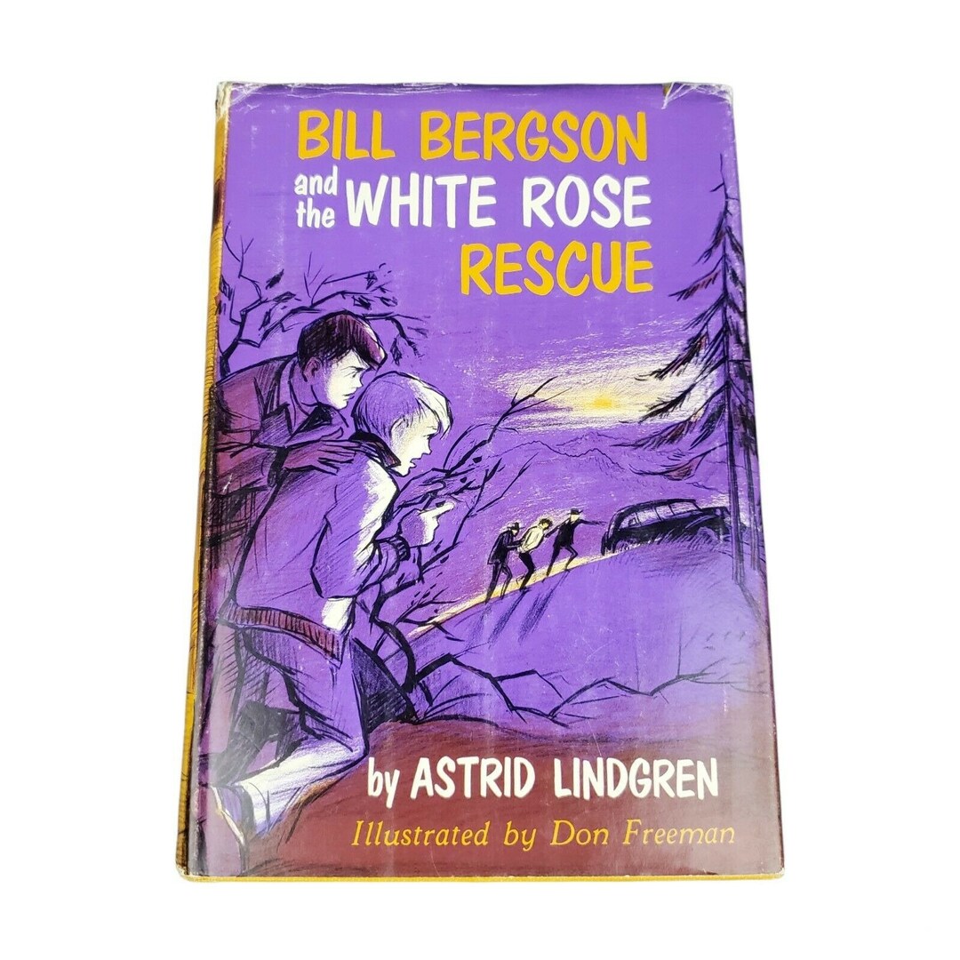 Bill Bergson and the White Rose Rescue Hardcover Book Astrid Lindgren ...
