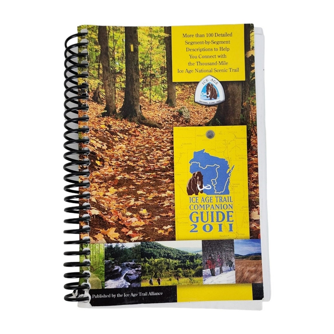 Ice Age Trail Companion Guide 2011 Spiral Camp Hiking Biking - Etsy