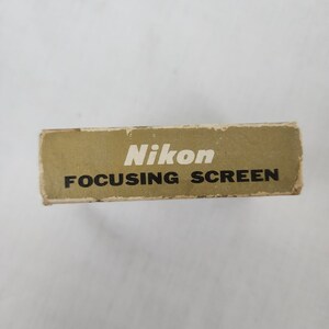 Nikon Type B Grid Fresnel Focusing Screen for Nikon EP01 Made in Japan ...
