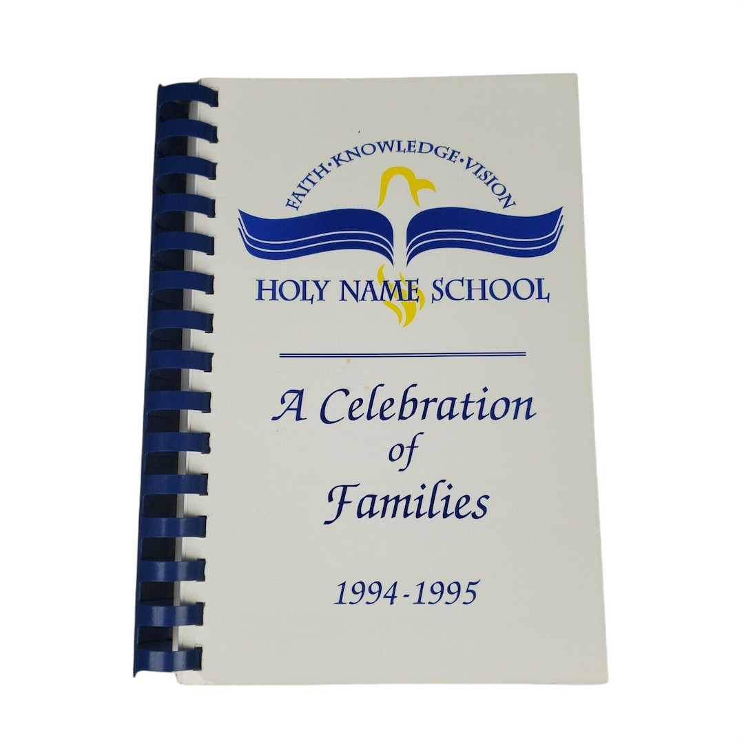 Sheboygan Wisconsin Cookbook Holy Name of Jesus Catholic Grade School ...