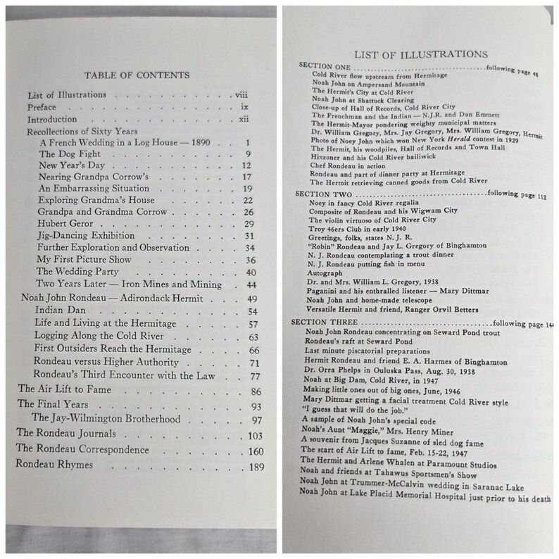 Noah John Rondeau : Adirondack Hermit SIGNED Hardcover Copy Maitland De ...