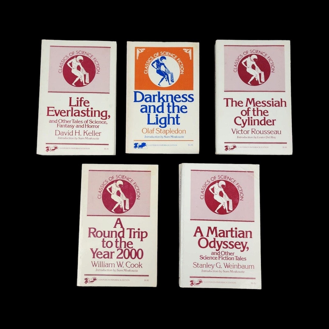 Vintage Science Fiction Book Lot Hyperion Paperback Classics Sam ...