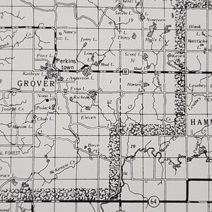 VTG Taylor County Map Wisconsin Department of Transportation Highways ...
