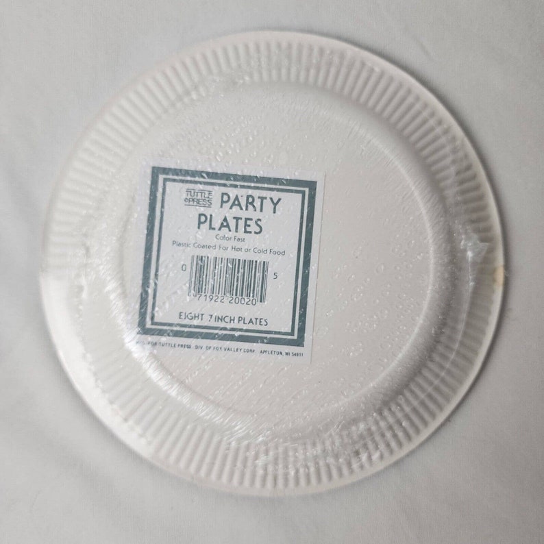 Vintage Paper Plates 7" Happy Birthday Clown Decoupage Junk Journal ...