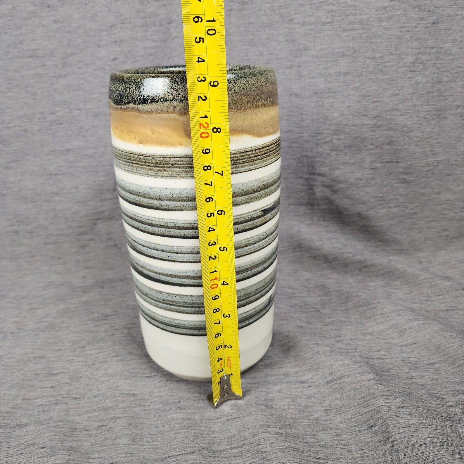 Dean Hoegger Studio Pottery Vase Door County Wisconsin Mid Century ...