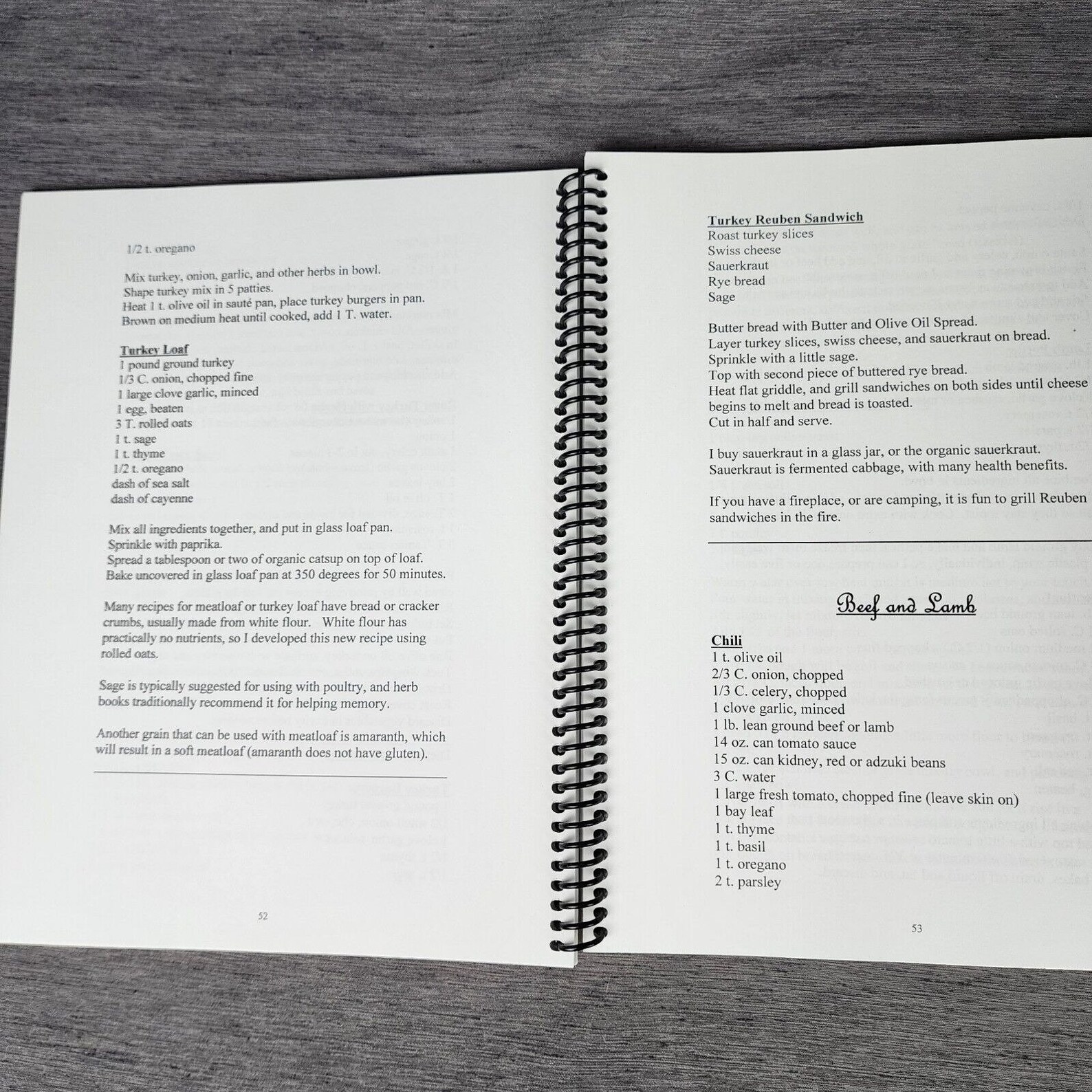 Biblically Based Cookbook Natural Food Recipes Barbara J. Cook Bible ...