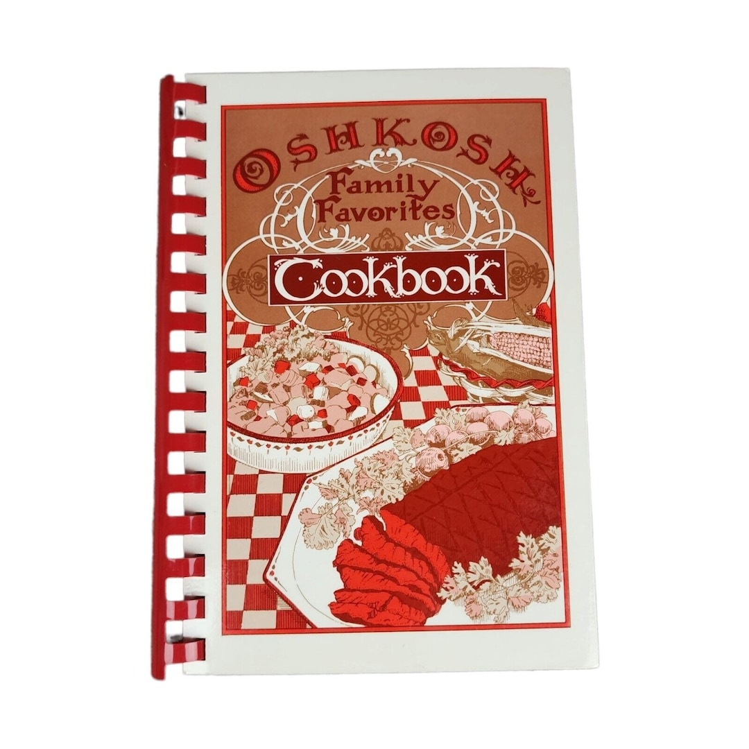 Trinity Evangelical Lutheran Church Cookbook Oshkosh Wisconsin Vintage ...