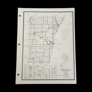 VTG Kewaunee County Map Wisconsin Department of Transportation Highways ...