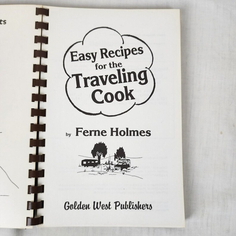 Easy Recipes for the Traveling Cook RV Recipes Cookbook Van Life ...