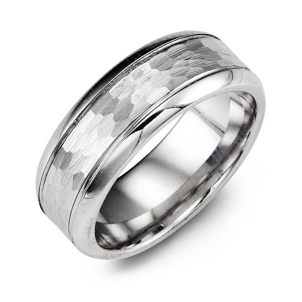 Cobalt Wedding Ring - Etsy