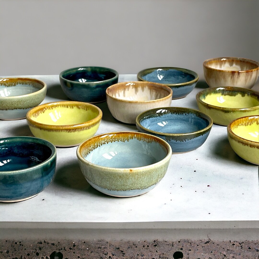 7cm Adorable Ceramic Mini Bowls for Rings and Other Jewellery ...