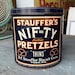 Vintage Stauffer's Nif=ty Pretzel Tin Container - Stauffer Biscuit Co ...