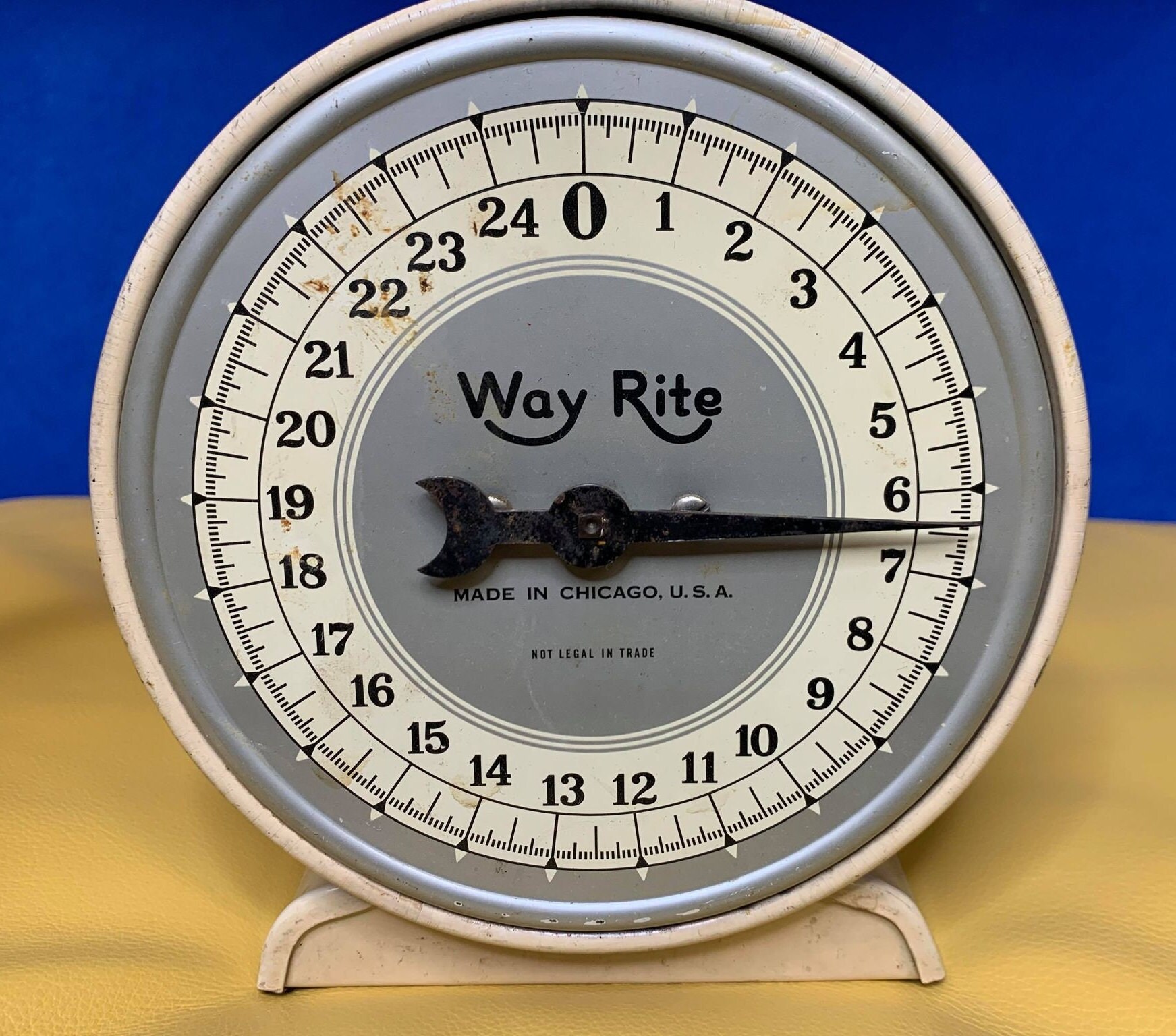 Retro Way Rite Kitchen Scale 25 Lbs. Vintage Home Decor - Etsy