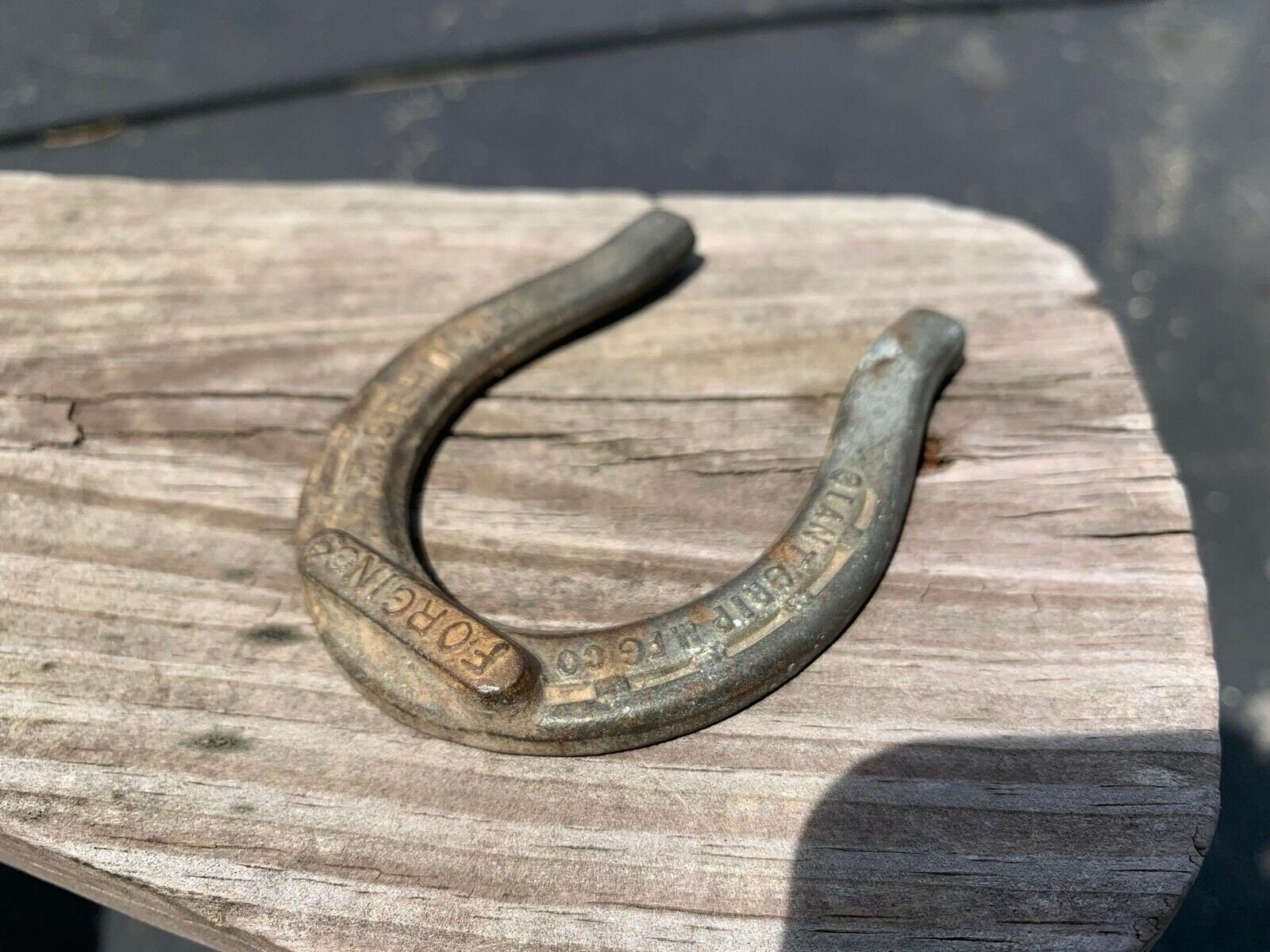 Giant Grip Forging Store Display - Souvenir - Blacksmith Horseshoe ...