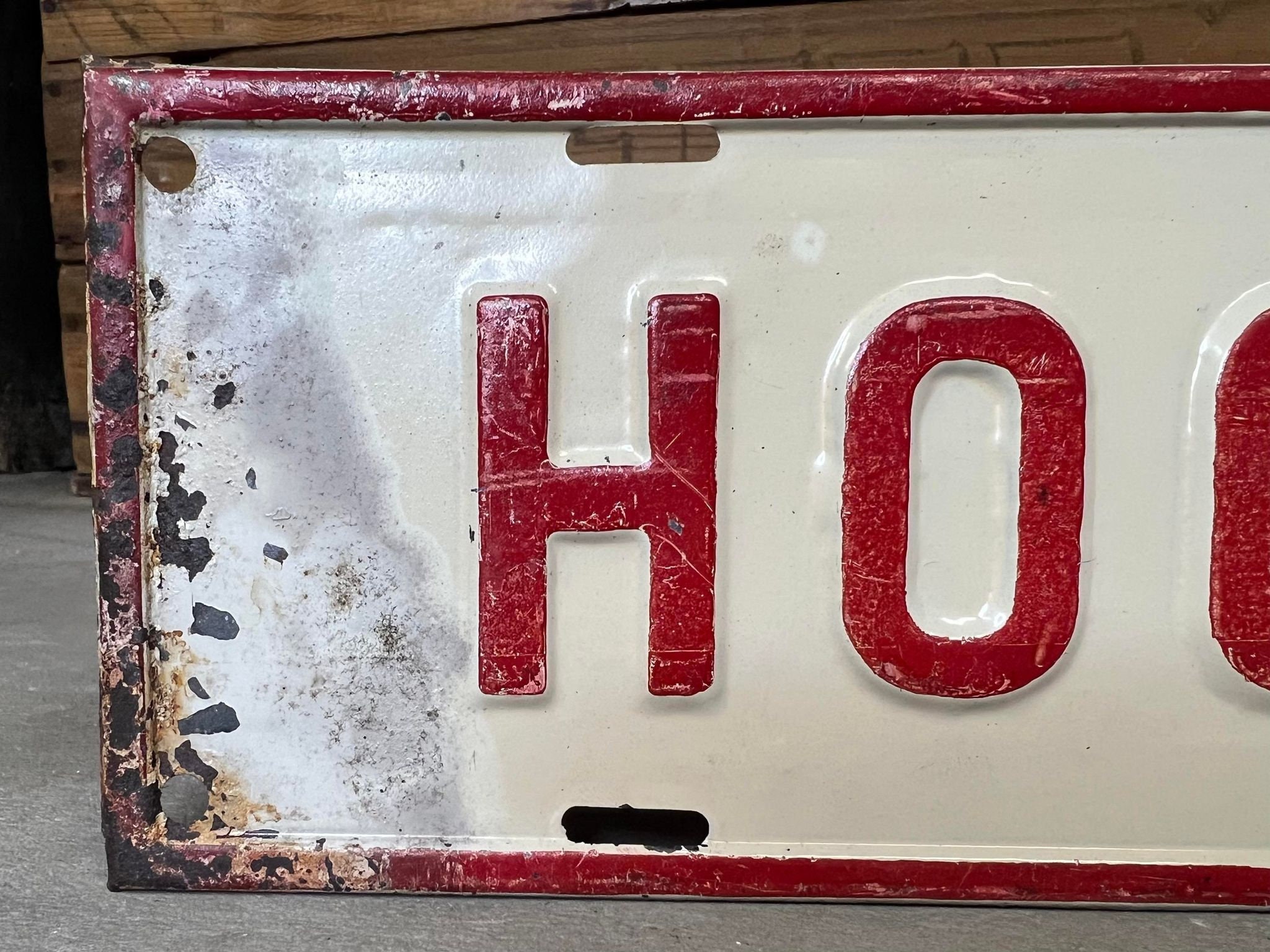 Herbert Hoover License Plate Topper Sign - Presidential Campaign ...