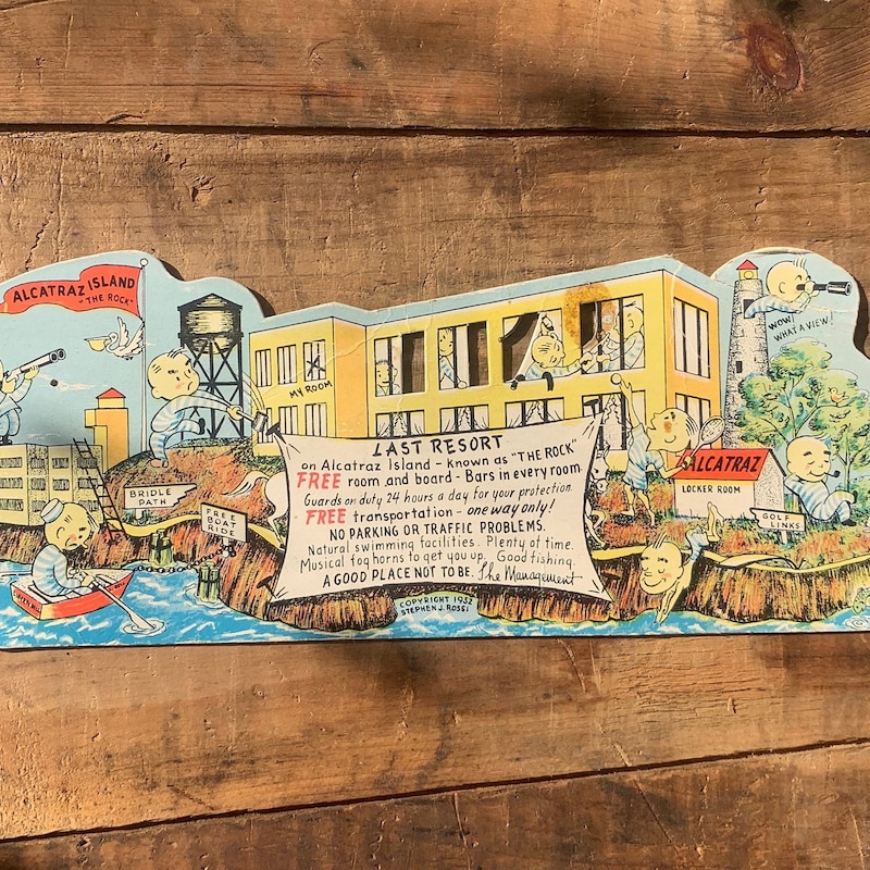 Alcatraz - Etsy