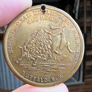 1897 William Mckinley 31st National Encampment GAR - Commemorative ...