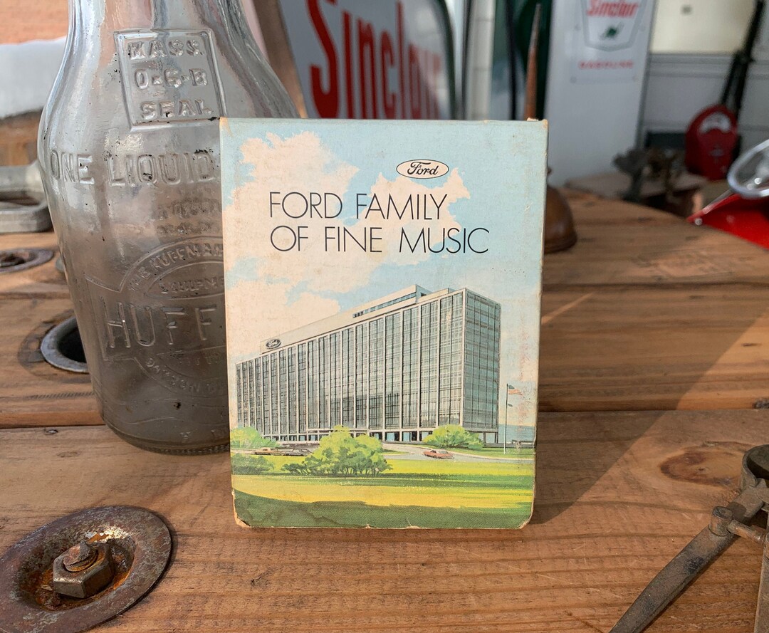 Ford Family of Fine Music - 8 Track - Vintage Advertising - Original ...
