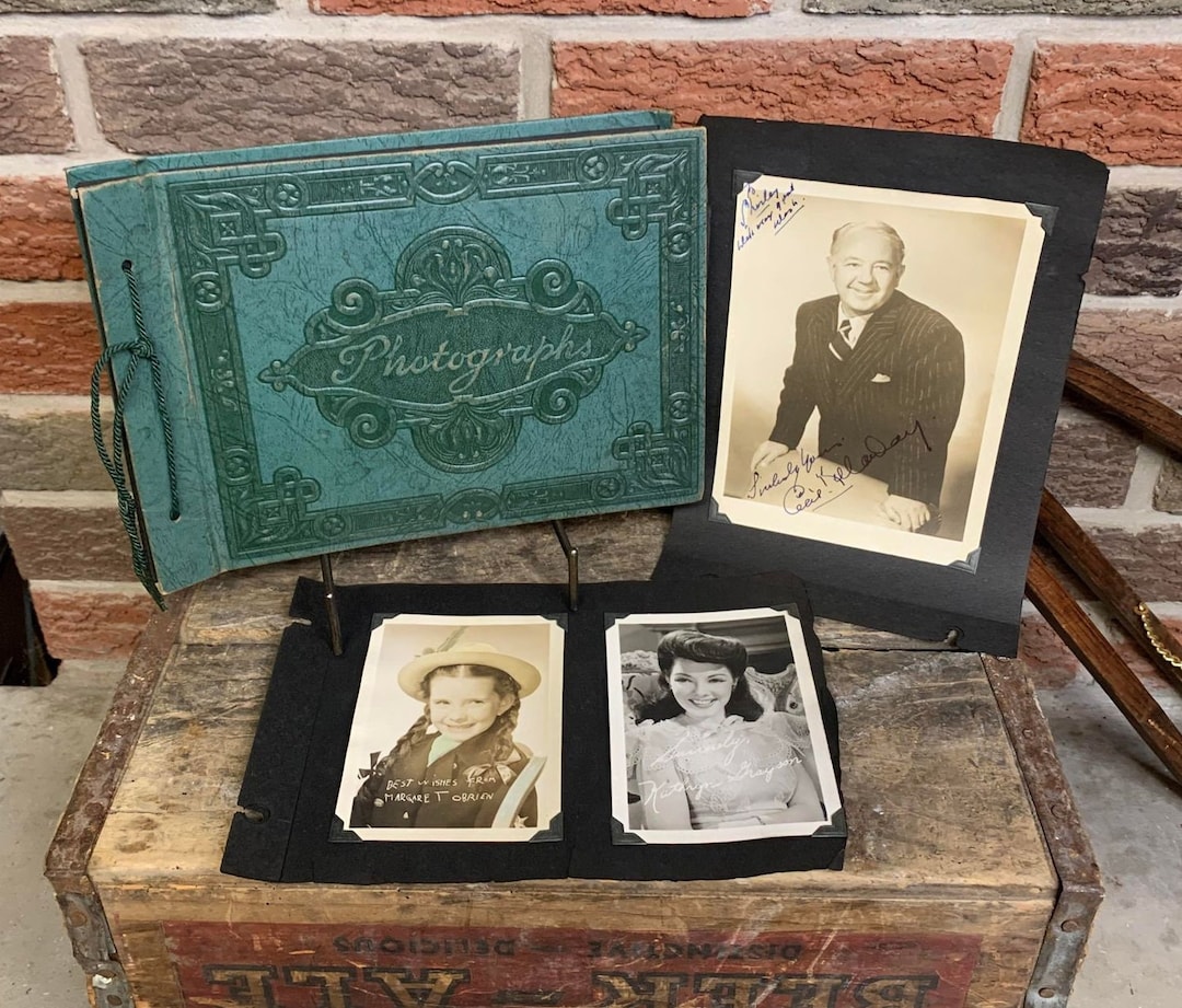 Vintage Photographs Album - Famous Actors Actresses Headshots Publicity ...