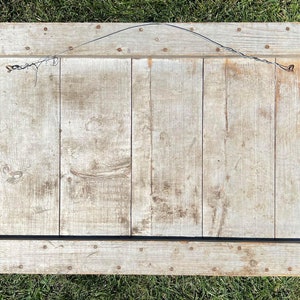 Crystal Valley Grange Sign - Antique Advertising Signage - Rustic ...