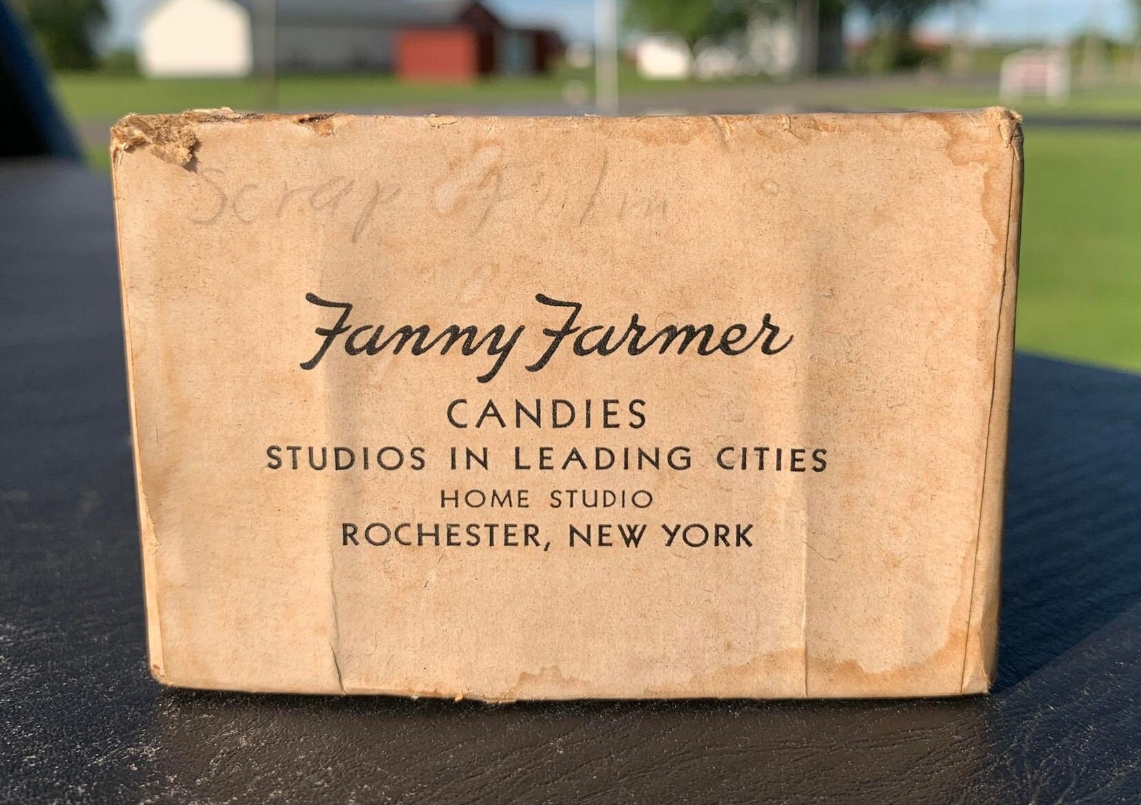 Old Time Fanny Farmer Candies Rochester NY Empty Candy Box - Etsy