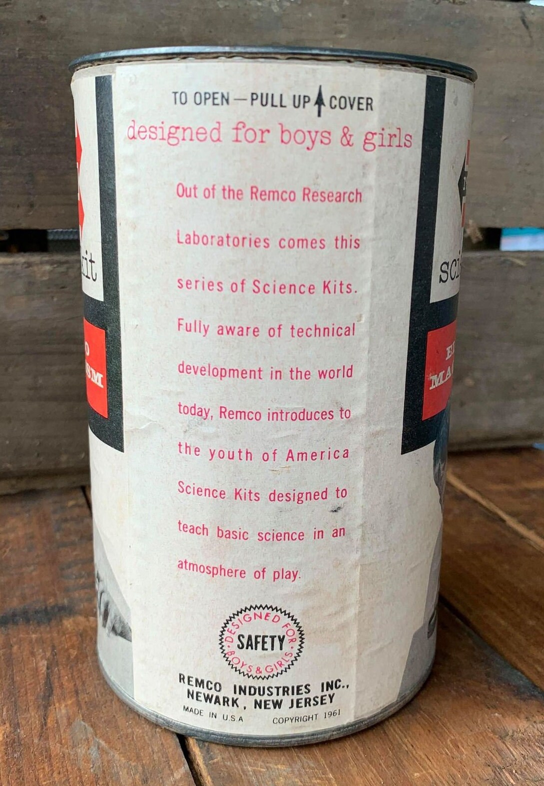 1961 Remco Industries Science Kit - Electro Magnetism - Vintage Science ...