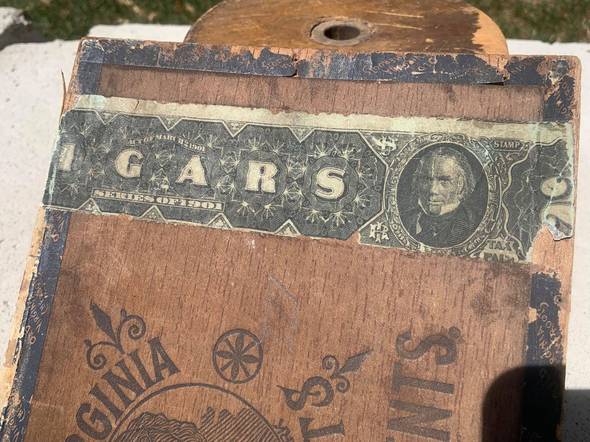 Old Virginia Cheroots Box Top Artwork Antique Advertising - Etsy