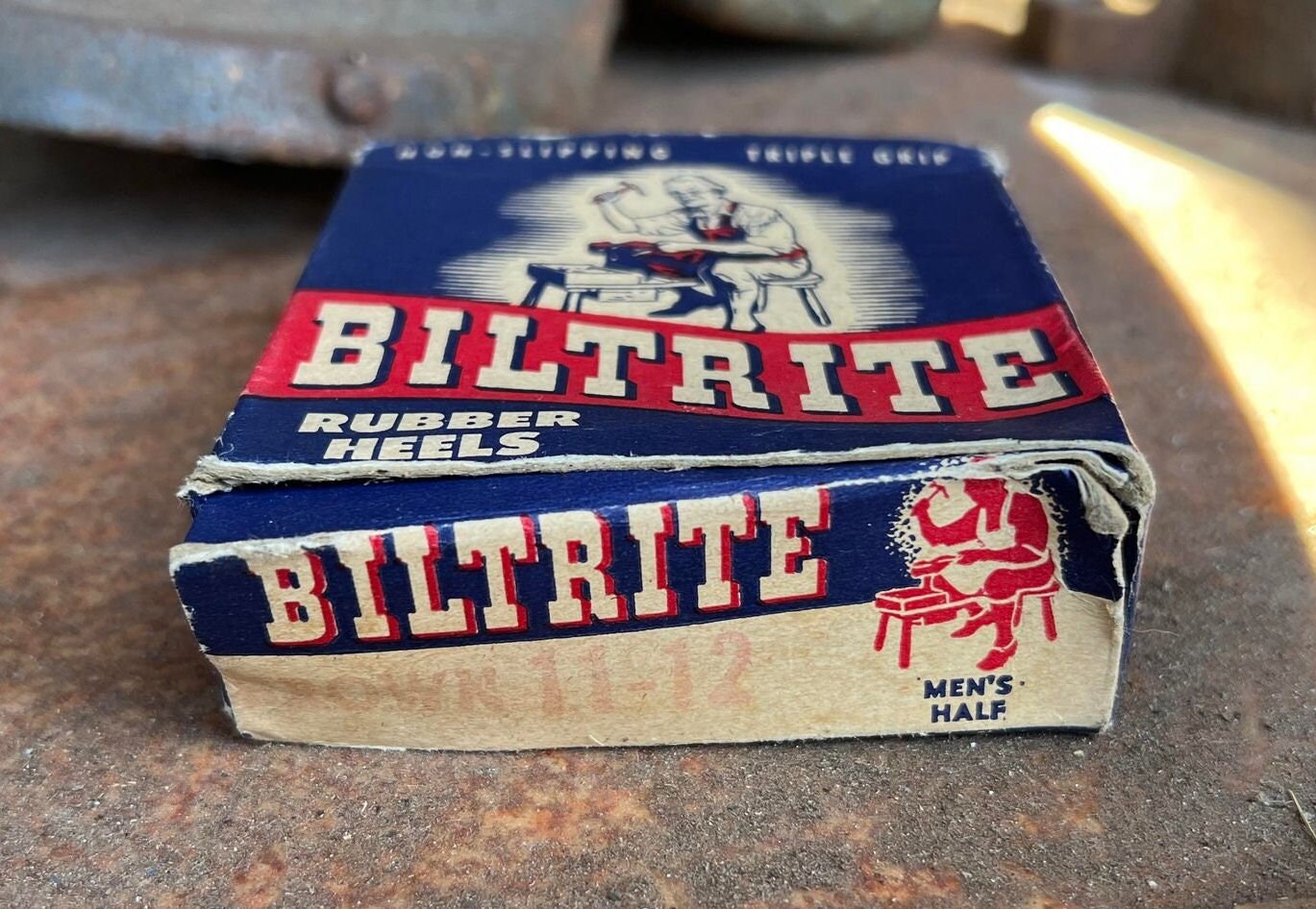 Biltrite Rubber Heels - Vintage Shoes Boots - Cobbler Tools Original ...
