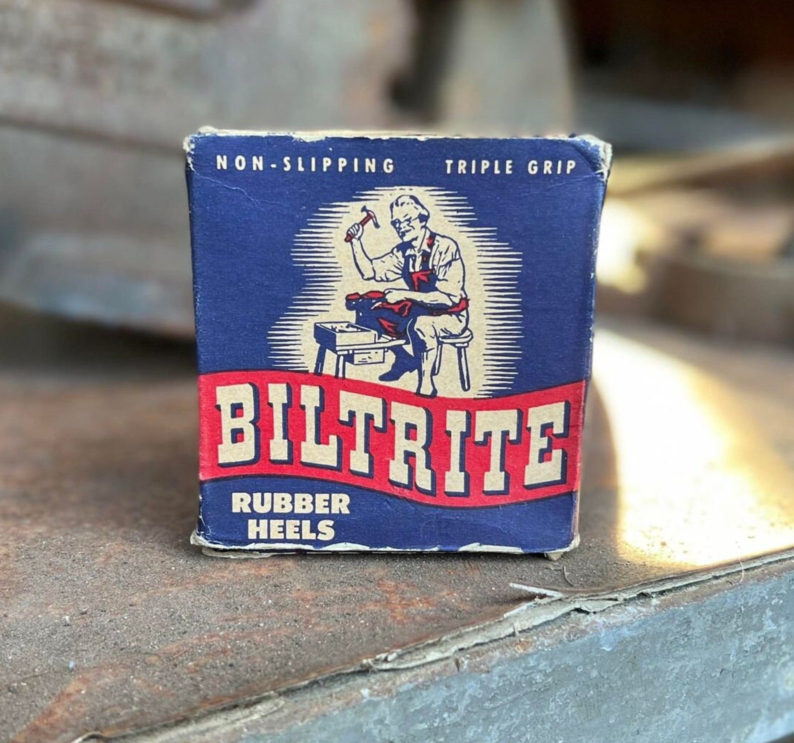 Biltrite Rubber Heels - Vintage Shoes Boots - Cobbler Tools Original ...