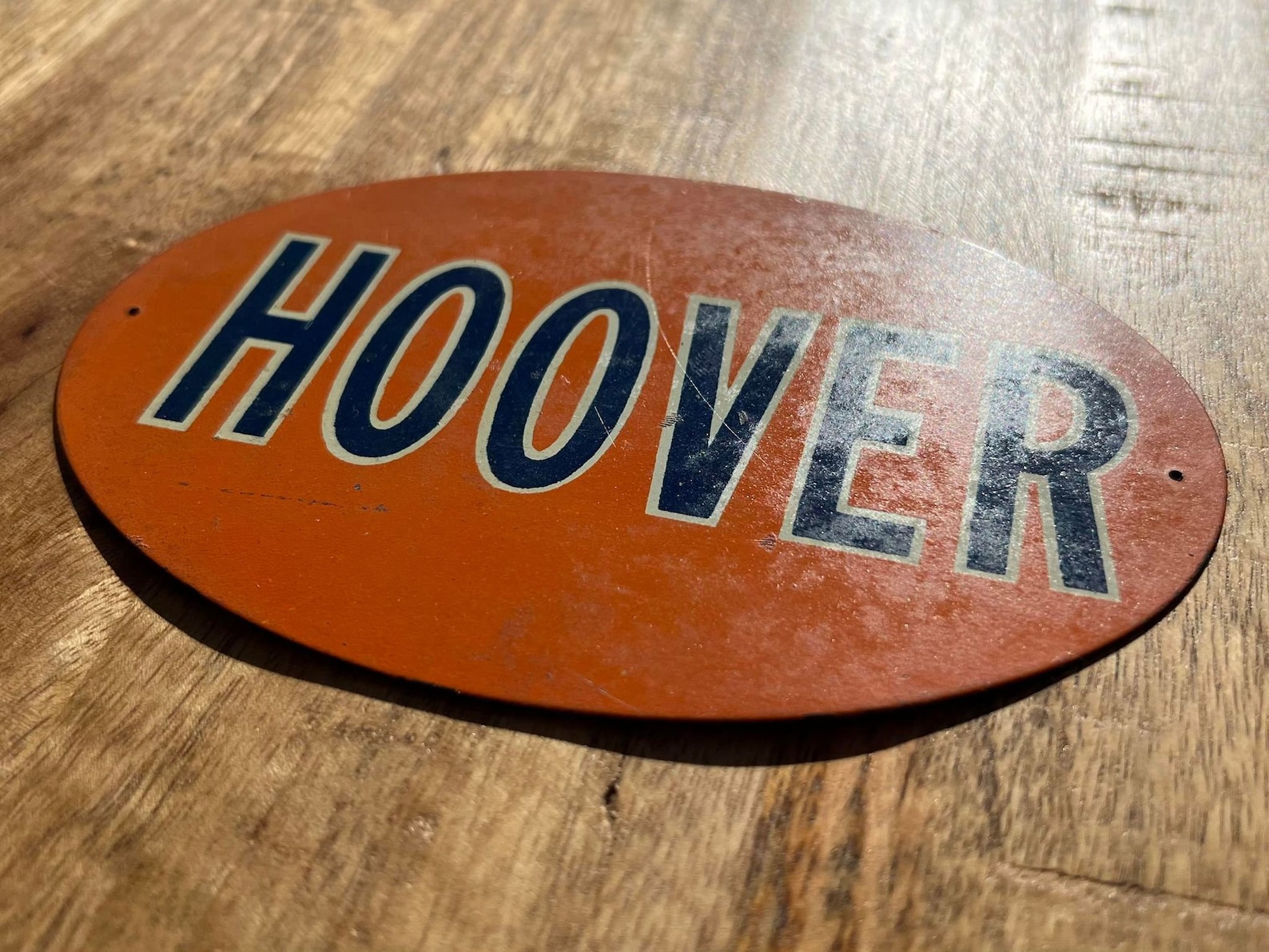 Herbert Hoover Painted Metal License Plate Topper Sign - Early Antique ...