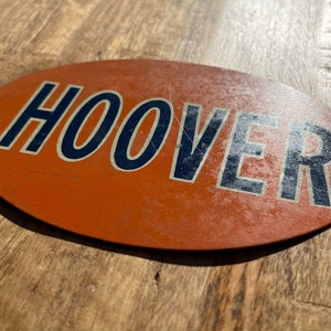 Herbert Hoover Painted Metal License Plate Topper Sign - Early Antique ...