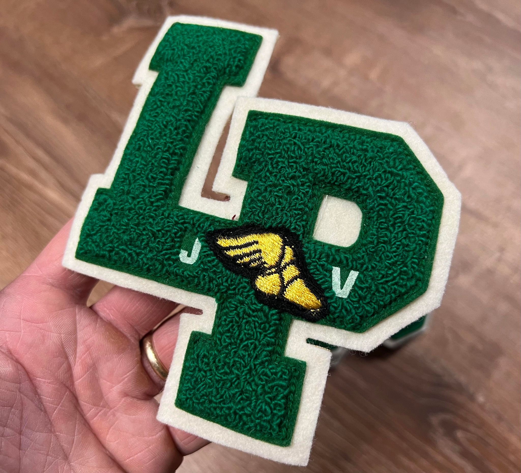 Lew Port Lancers Varsity Letter Patches - Lewiston Porter High School ...