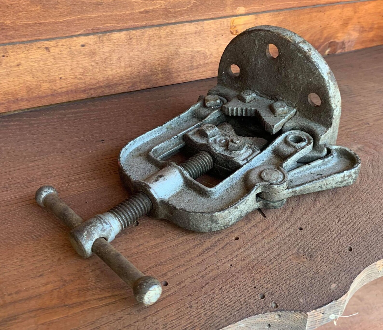 Antique Erie Tool Works Pipe Vise - Made in USA - Vintage Tools ...