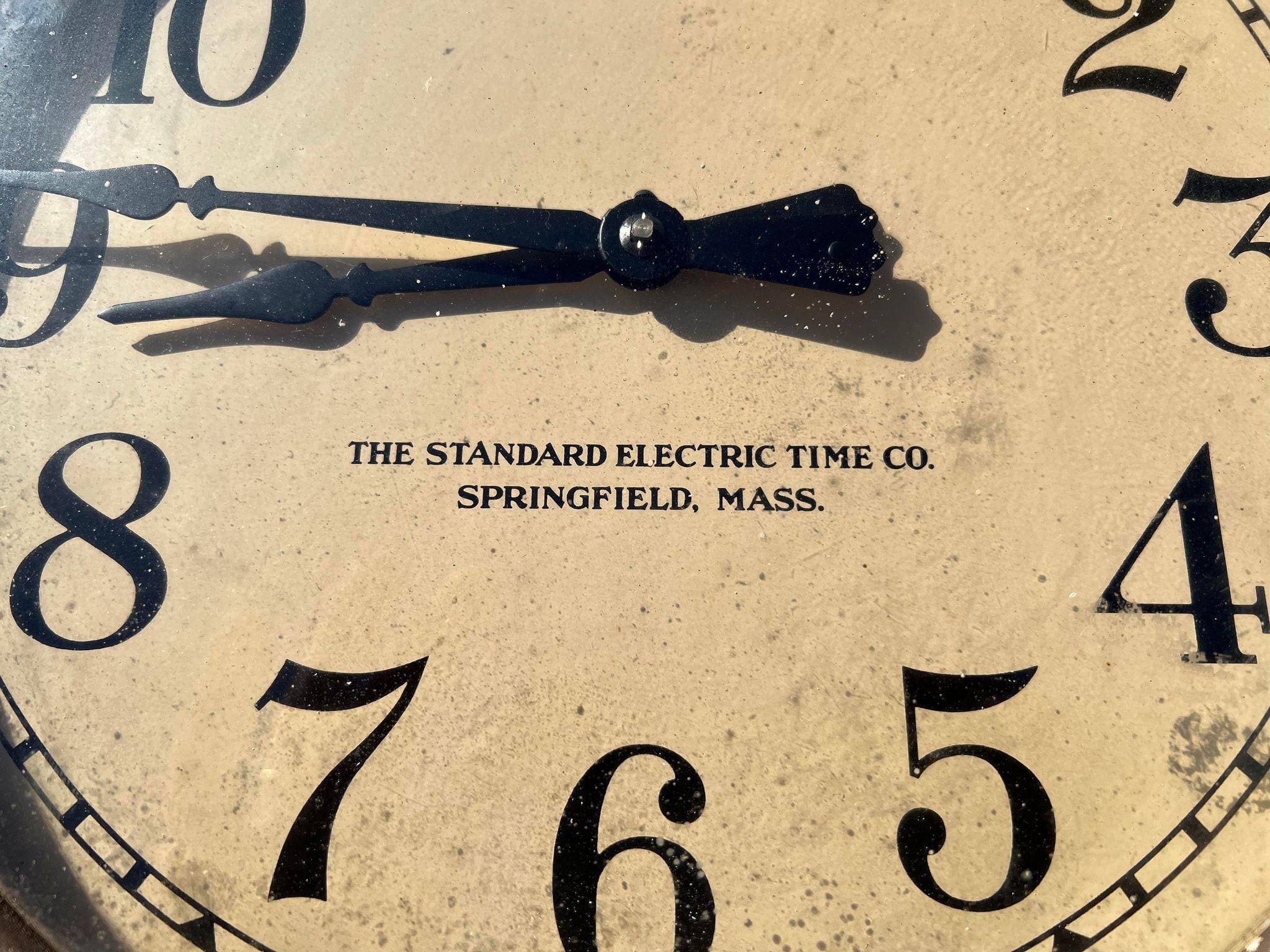 The Standard Electric Time Co. Springfield Mass. - Vintage Industrial ...