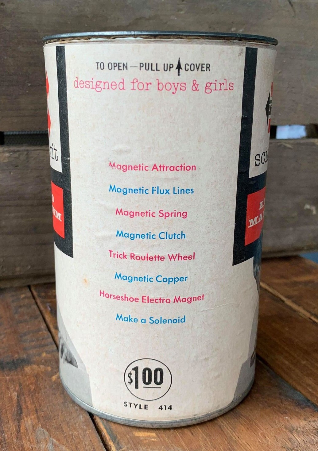 1961 Remco Industries Science Kit - Electro Magnetism - Vintage Science ...