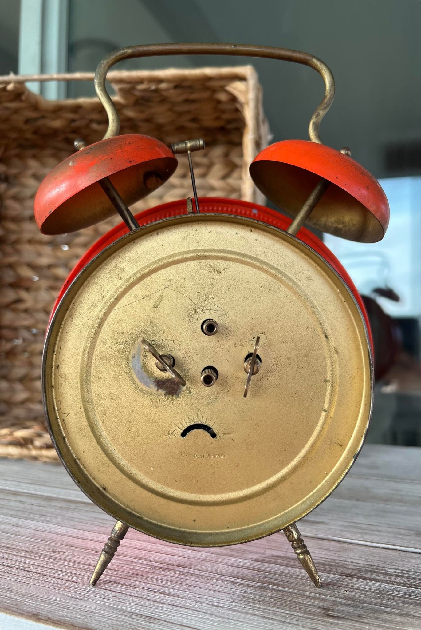 Back Old Alarm Clock