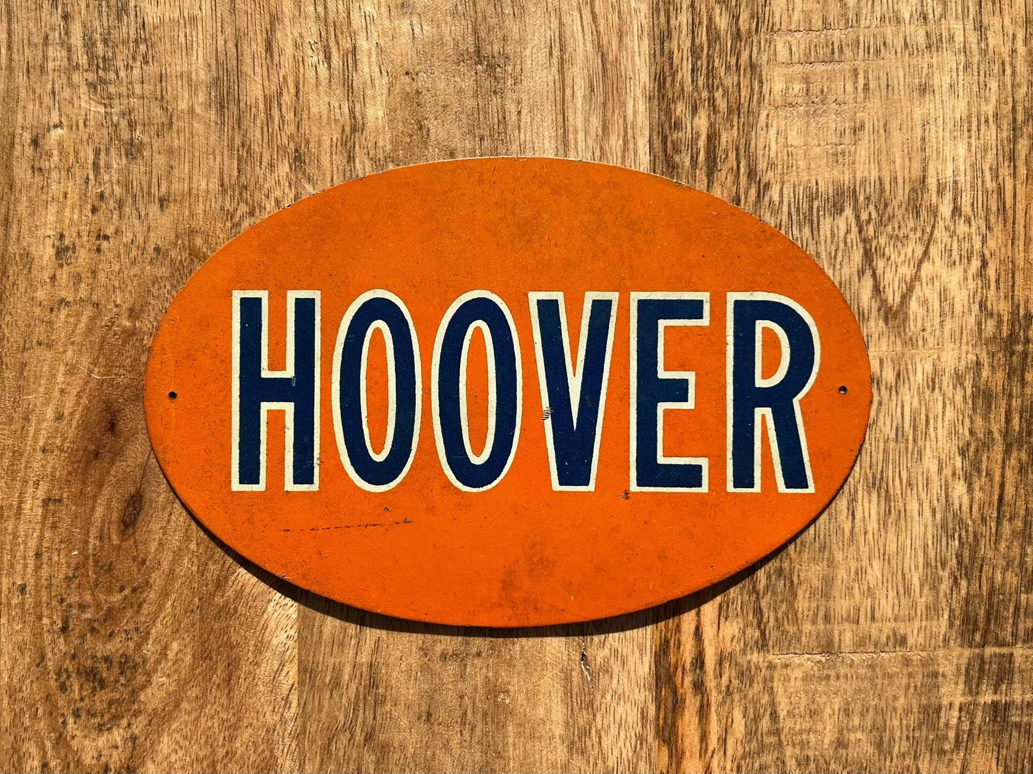 Herbert Hoover Painted Metal License Plate Topper Sign Early Antique ...