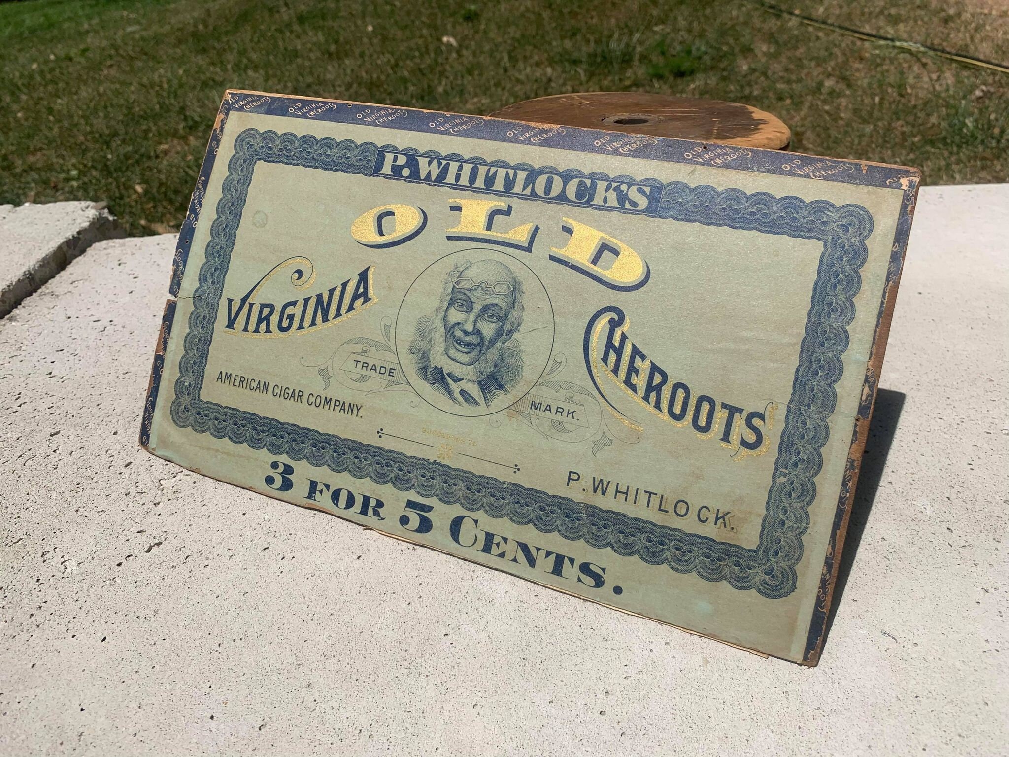 Old Virginia Cheroots Box Top Artwork Antique Advertising - Etsy