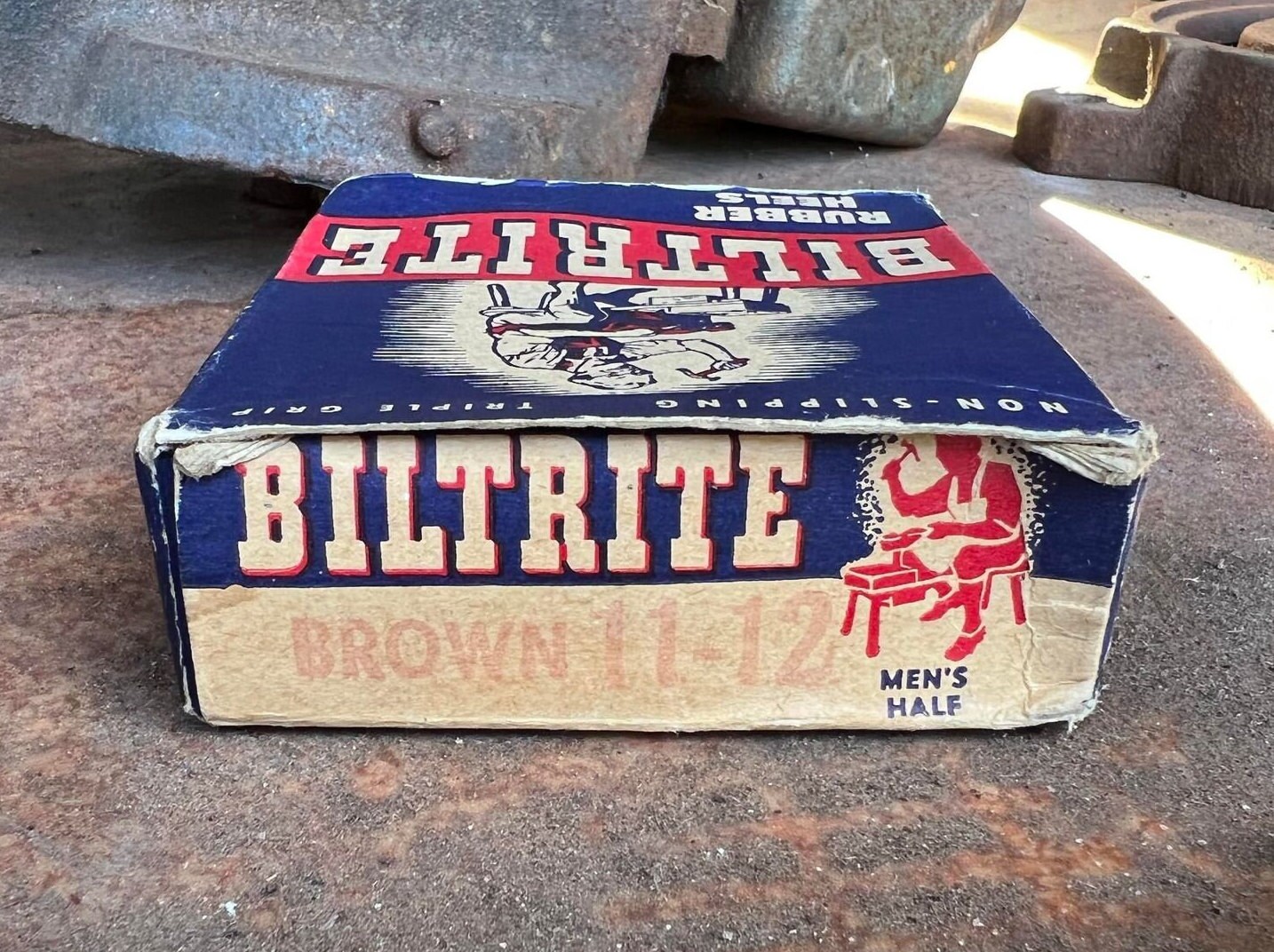 Biltrite Rubber Heels - Vintage Shoes Boots - Cobbler Tools Original ...