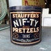 Vintage Stauffer's Nif=ty Pretzel Tin Container - Stauffer Biscuit Co ...