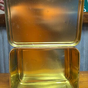 Wheat Heart Brand Metal Bread Box Vintage Farmhouse Kitchen Decor R&D ...