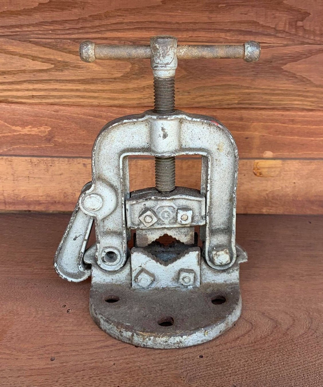 Antique Erie Tool Works Pipe Vise - Made in USA - Vintage Tools ...