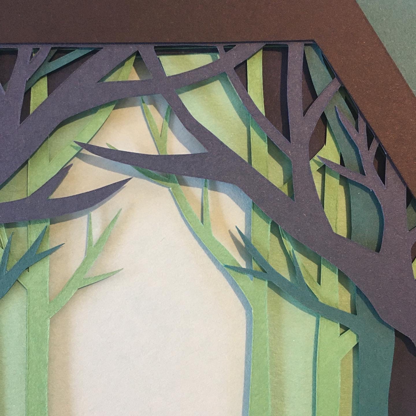 Paper Cut - Forest Exploration Scene - Etsy UK