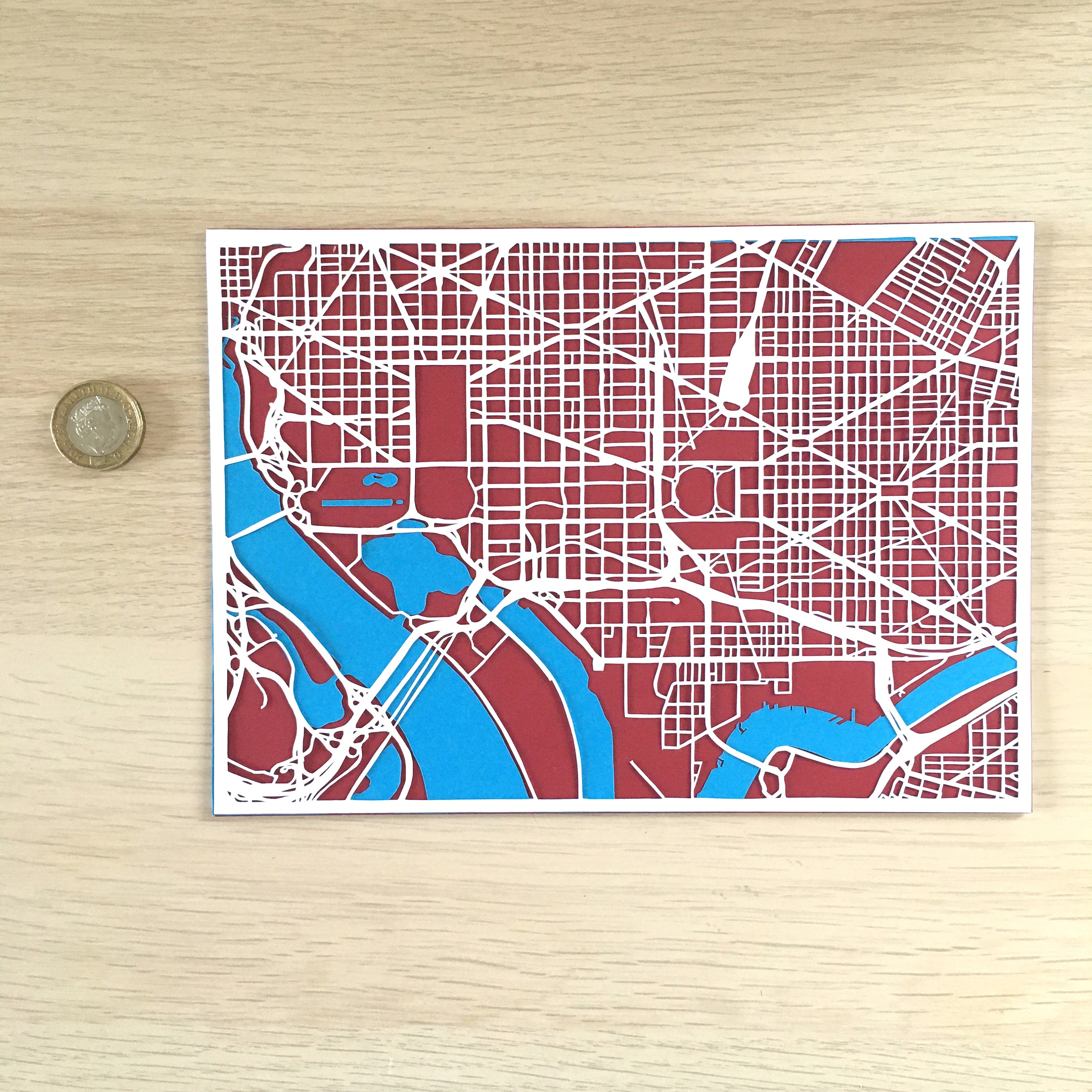Papercut Map - Personalized Handcut Map - Etsy