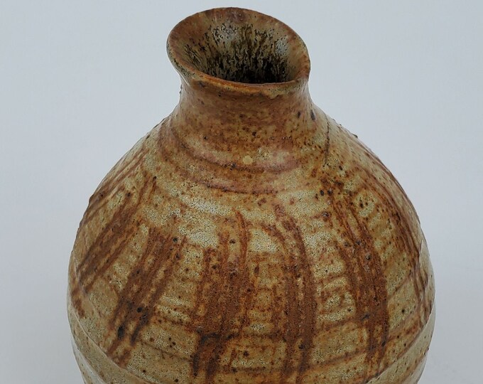 Robert Eckels Studio Pottery Vase - Wisconsin Studio Potter - Unique ...