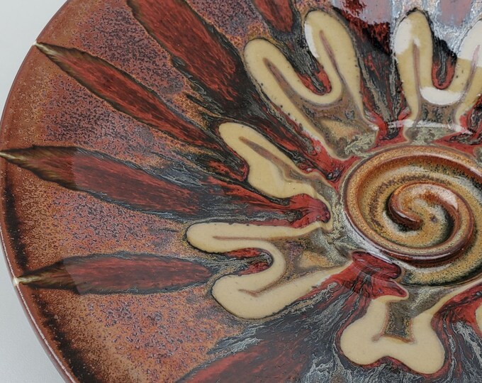 Matthew Patton Decorated Studio Pottery Charger Wall Hanger - Etsy