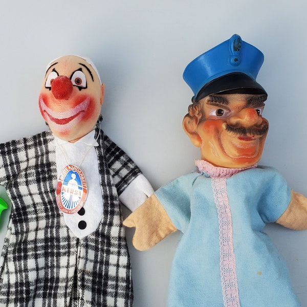 Rubber Face Puppets - Etsy