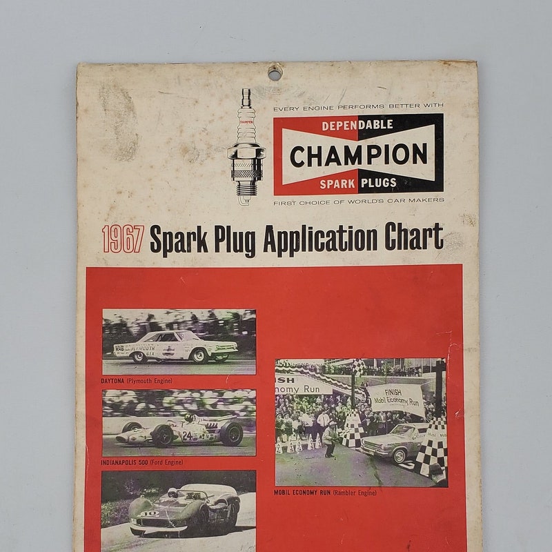 Champion Spark Plug - Etsy